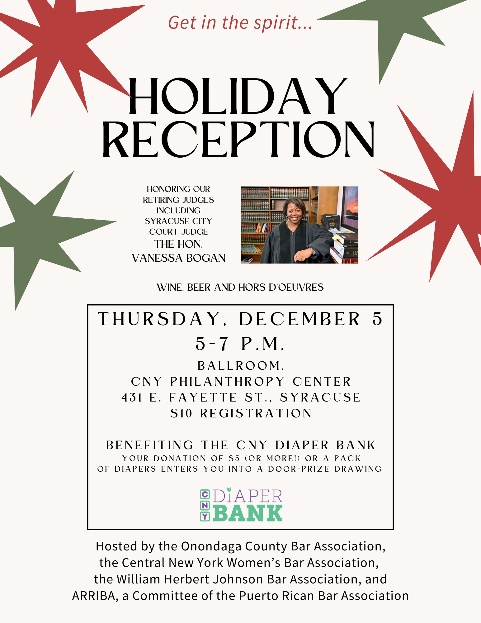 2024 Holiday Reception - Onondaga County Bar Association